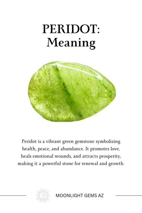Pin By Jennifer Herrmann On Chakras In 2025 Peridot Meaning Crystal