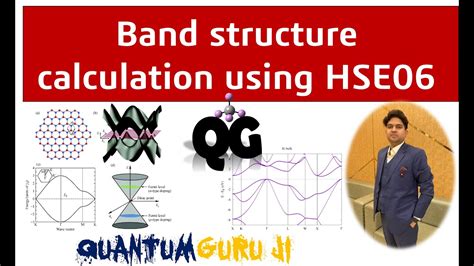 Band Structure Calculation Using Hse06 Dr Gaurav Jhaa Youtube