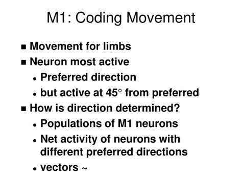 Ppt Cortical Control Of Movement Powerpoint Presentation Free