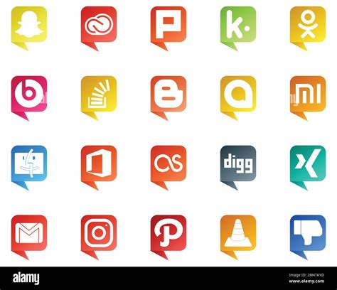 20 Social Media Speech Bubble Style Logo Like Lastfm Finder