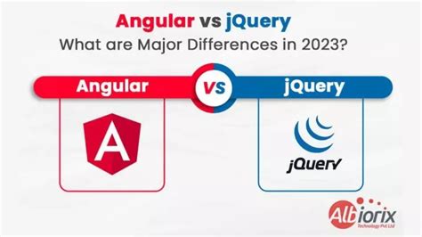 Ppt Difference Between Jquery And Angular Powerpoint Presentation