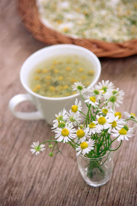 Premium Photo Camomile Tea