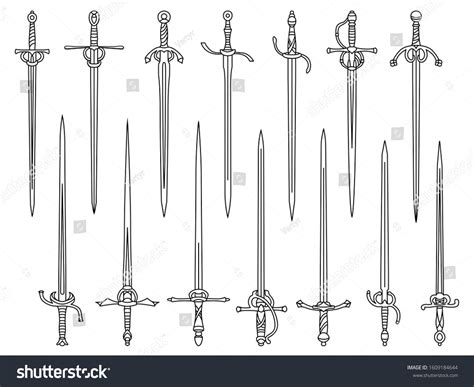 11523 Sword Handle Stock Vectors Images And Vector Art Shutterstock