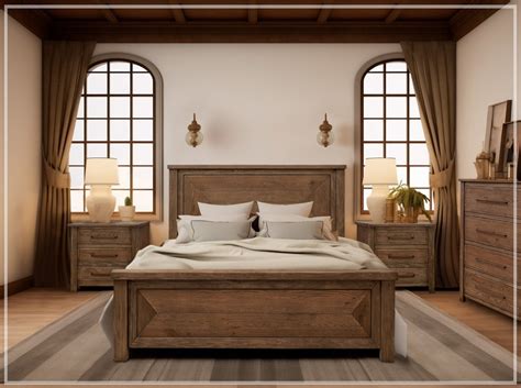 Solid Wood Bedroom Sets Bed Dresser Nightstand — Crafters And Weavers