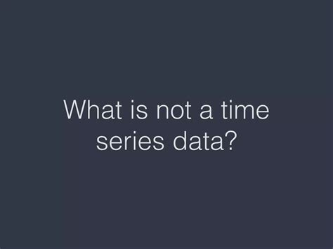 influxdb and time series data ppt free download