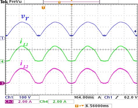 Inductor Current Waveforms Of L1 And L2 Under Steady‐state Operation