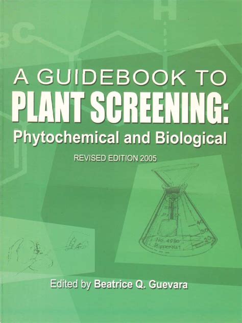 A Guidebook To Plant Screening Phytochemical And Biological Pdf