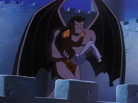 Goliath With Elisa In His Arms About To Glide Off Into The Night