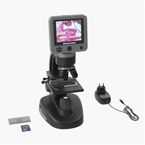Microscope Celestron 3d Model 59 Max Free3d