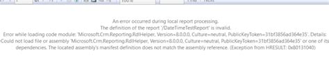 Alagesan Periyasamys Blog Custom Ssrs Reporting In Dynamics Crm