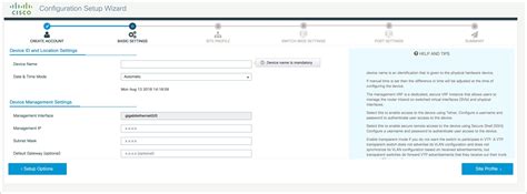 Cisco Embedded Services 3300 Series Configuration Configuring The Switch Using The Web User