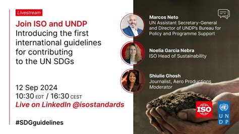 Sdg Sdgs Agenda2030 Iso International Organization For