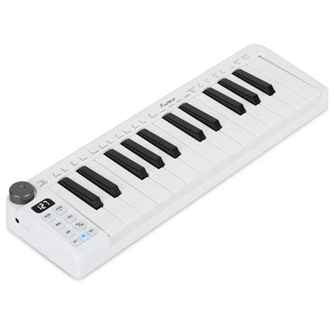 Snapklik Com Asmuse Key USB MIDI Keyboard Bluetooth Sensitive Keys MIDI Controller