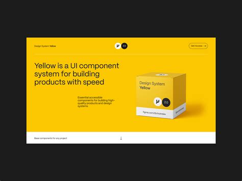 Design System Yellow Aards Honorable Mention