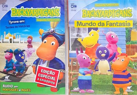 Dvd Original Backyardigans 2 Temporada Tardes De História Mundo