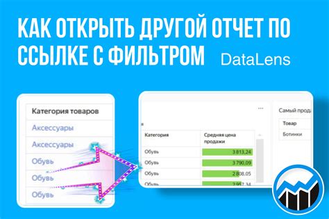 Параметры дашборда Как открыть другой отчет по ссылке с фильтром в Datalens Biba Pro