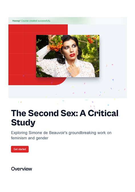 The Second Sex A Critical Study The Second Sex A Critical Study Exploring Simone De Beauvoir