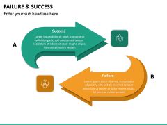 Failure And Success PowerPoint Template SketchBubble