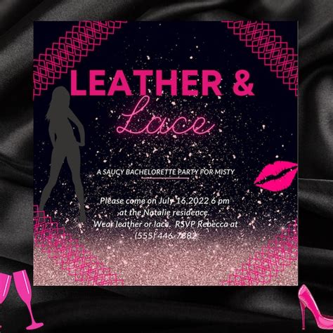 Sexy Invitation Etsy