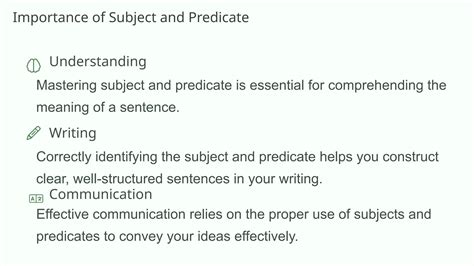 Learning About The Subject And Predicate Pptx Programming Languages