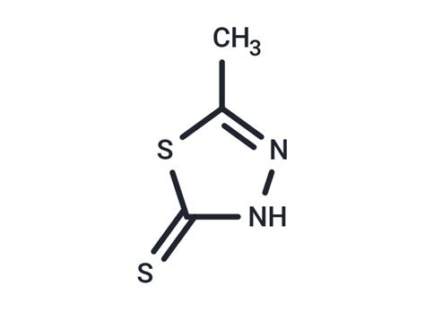 5 Methyl 134 Thiadiazole 2 Thiol Targetmol