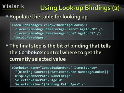 Complex Data Binding PPT