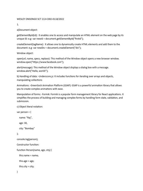 web cat 2 pdf document object model world wide web