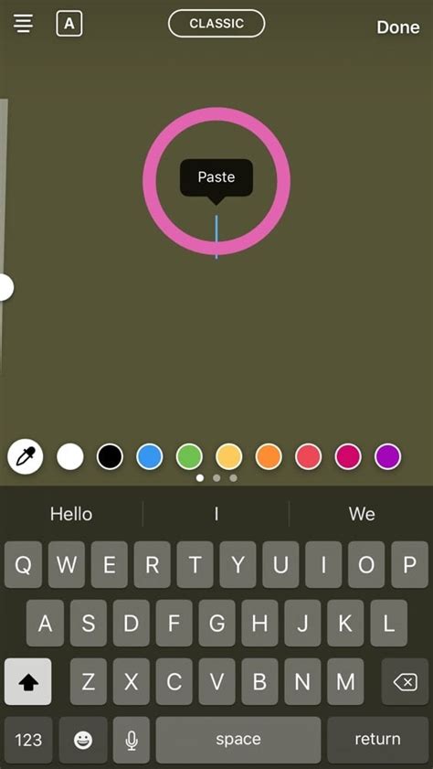 Insta Story Trick The “copy And Paste” Feature