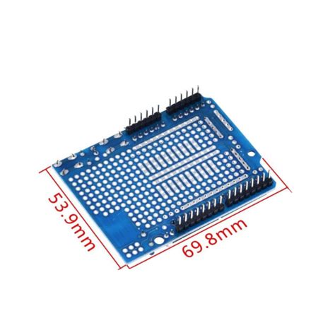 Compre Protoshield V5 V5 Protoboard 170 Proto Shield Arduino Uno