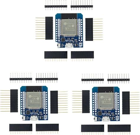 Esp32 Mini Esp Wroom 32 Development Board Wlan Wifi Bluetooth Iot Development Board 3pcs
