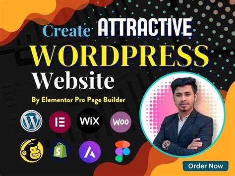 Modern Responsive Wordpress Website Design And Redesign Using Elementor