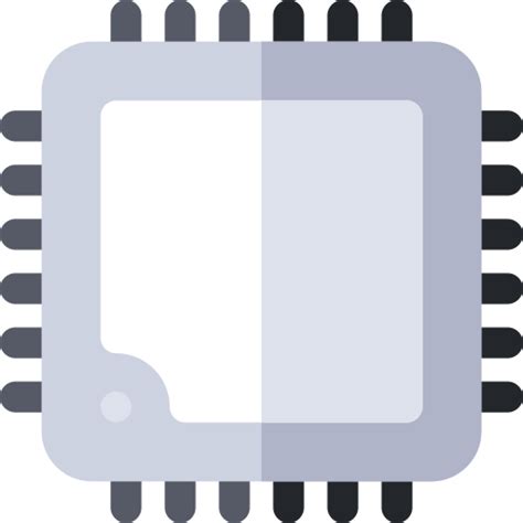 Microchip Basic Rounded Flat Icon