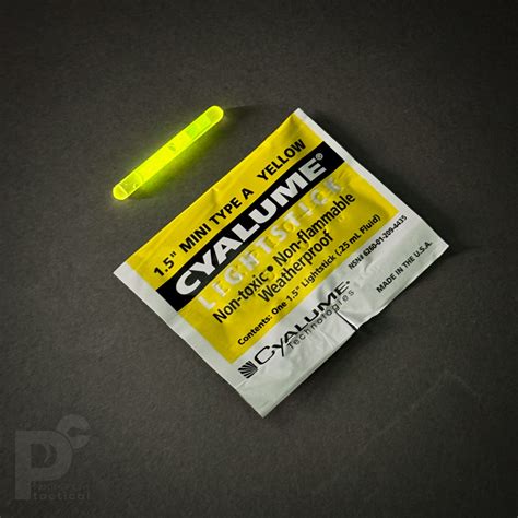 Cyalume Chemlights 1 5 Mini Green Orange Infra Red