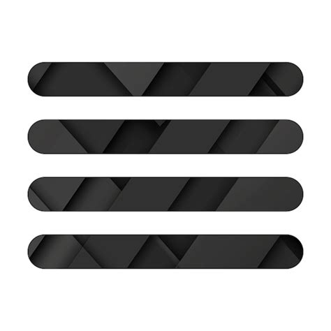 Premium Photo Image Icon Align Justify Black Rectangle Background