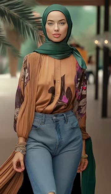 An Image Of A Woman Wearing A Hina Premium Ai Generated Image