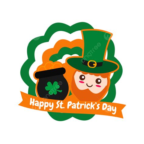 무지개 일러스트 깃발 클로버 금 행복한 성 패트릭의 날 초록 Patrick 휴일 Png 일러스트 및 Psd 이미지 무료 다운로드 Pngtree