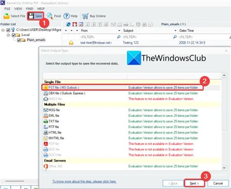 How To Convert OLM Email Files To PST Format In Windows 11 10
