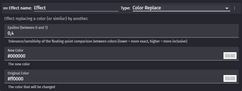 Color Inputs In Effects Are Invalid By Default · Issue 4869 · 4ian