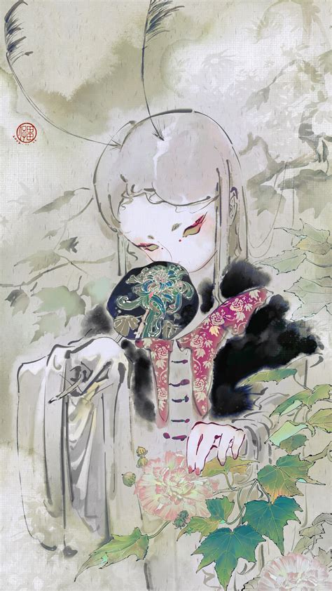 国画控必收！战斗田田仔procreate专用笔刷，让你的水墨画活起来！ 淘宝好物网