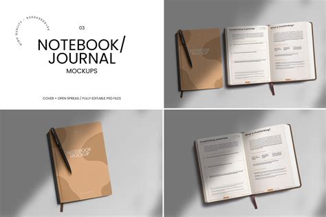 A5 Notebook Mockup Product Mockups ~ Creative Market
