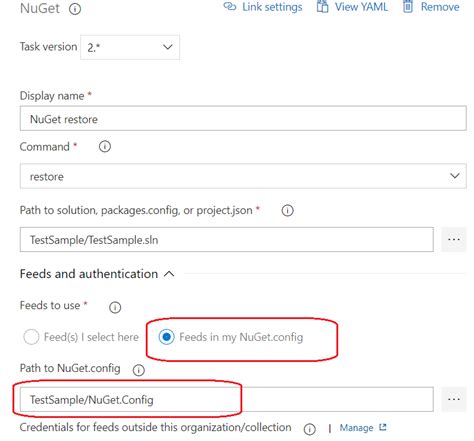 C Why Is My Repositorypath Ignored In Azure Devops Tfs Stack Overflow