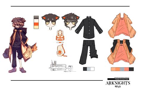 Artstation Arknights Operator Fan Design Aak