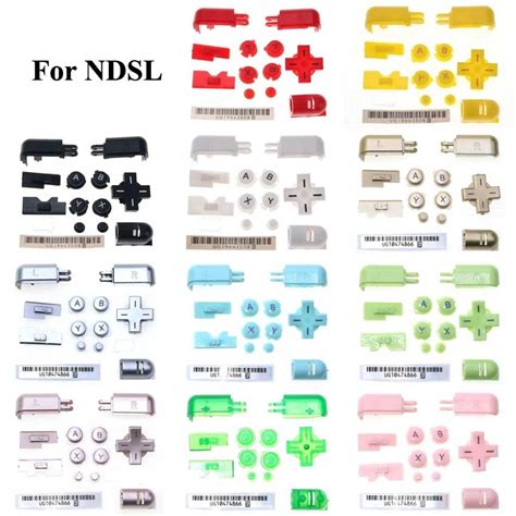 ชุดปุ่มกด Abxy Lr D Pad แบบเปลี่ยน สําหรับ Nintendo Ds Lite Ndsl