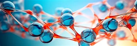 Premium Ai Image Abstract Molecular Structure Abstract Representation