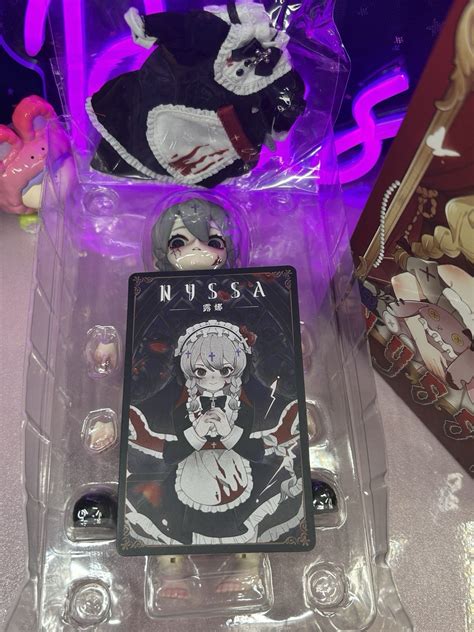 Nyssa Bjd Doll New ‘luna Ghost Nun In Open Box With Card