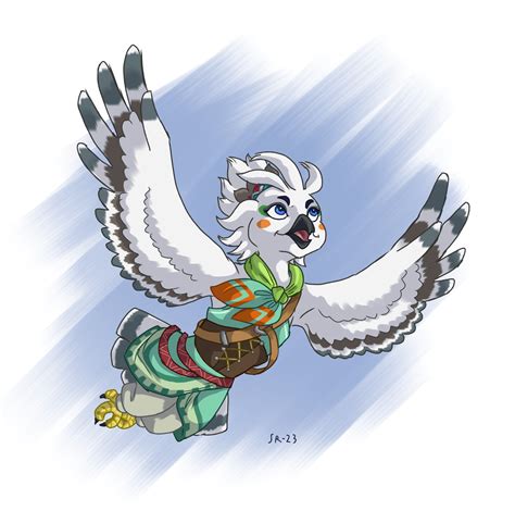 [totk] Rito Boi Drew This On The Train R Zelda