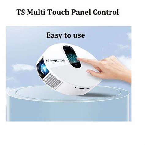 Portable Touch Panel Circle LED Smart Android Bluetooth Projector K HD At Rs Piece In