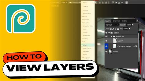 Photopea How To View Layers Also Hide Move Group Layers YouTube
