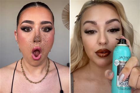 How To Make Realistic Freckles With Makeup Saubhaya Makeup