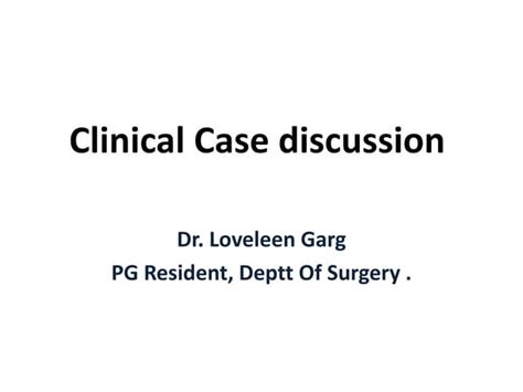 Inguinal Hernia Examination Ppt